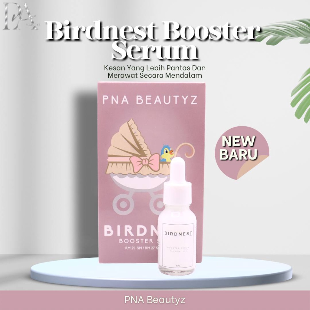 [ORIGINAL] BIRDNEST BOOSTER SERUM | PELEMBAP MUKA BIRDNEST | SERUM MUKA ...