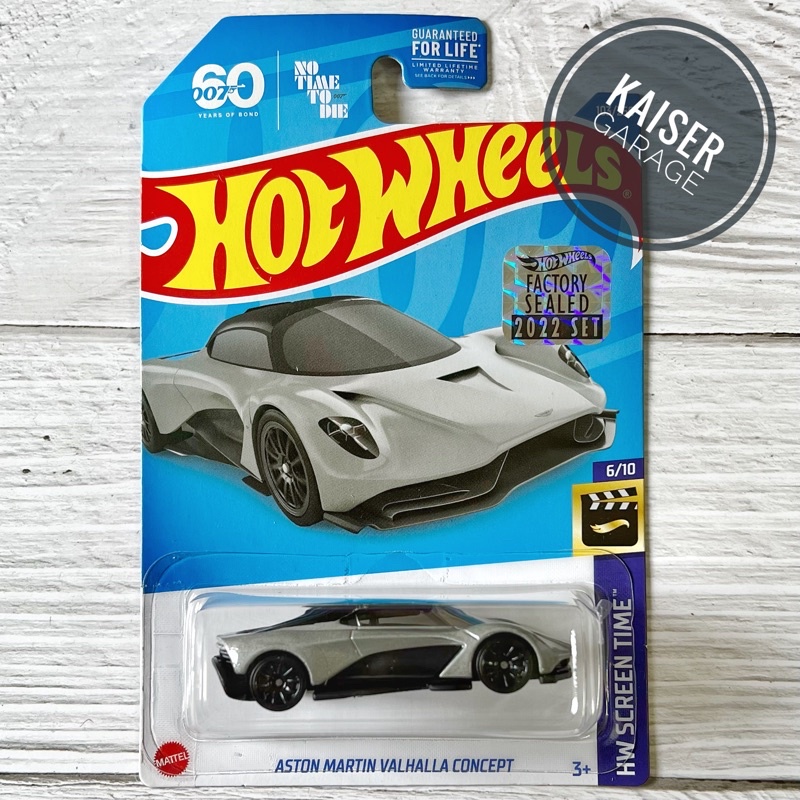 Hot Wheels : Aston Martin Valhalla Concept (007 No Time To Die ...