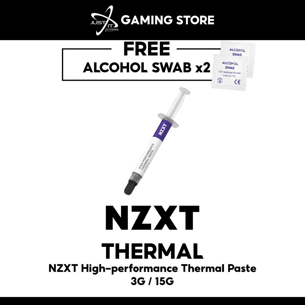 NZXT HIGH-PERFORMANCE THERMAL PASTE ( 3G / 15G ) | Shopee Malaysia