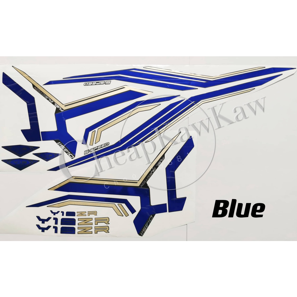 YSuku Y15 Y15ZR Custom New Design 44 Body Cover Set Stripe Sticker ...
