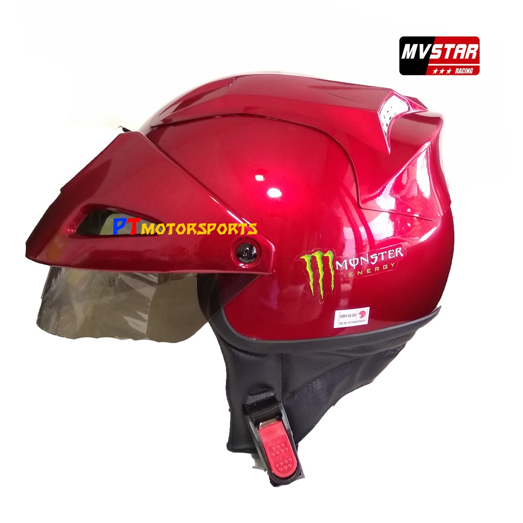 Mv Star EVO Mv Star Evo White, Matt Black, Yellow, Red, Orange, Grey, Blue Sirim Malaysia Helmet ...