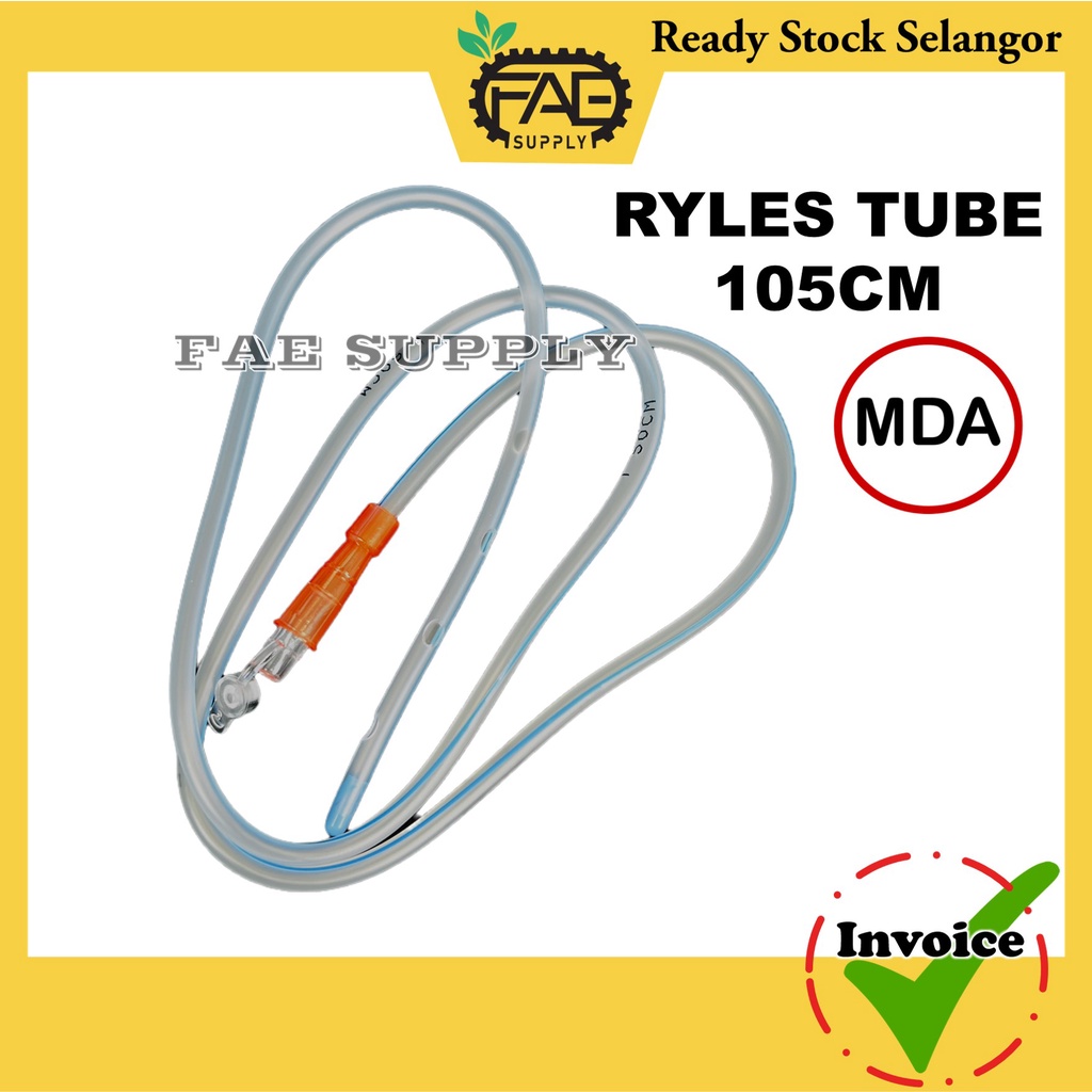 Ryles Tube for Nasogastric introduction of nutrition and aspiration of ...