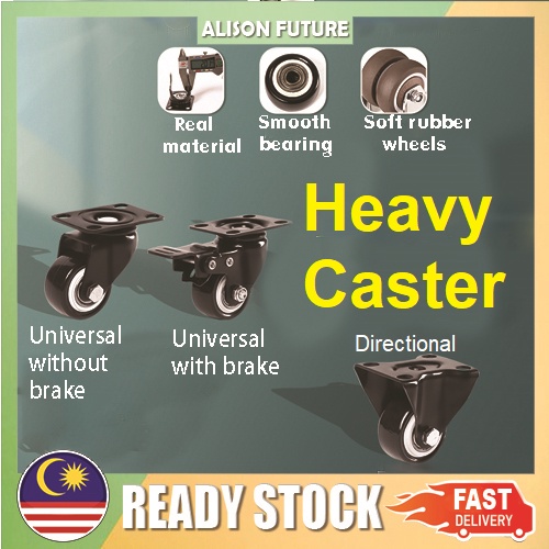 Heavy-duty Universal Wheel Silent Moving Wheel Steering Small Wheel ...