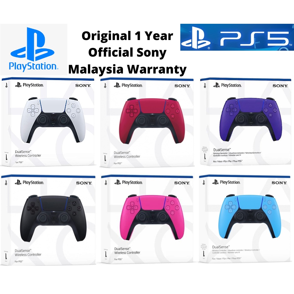PS5 DualSense Wireless Controller for PlayStation 5 NEW COLORS | Shopee ...