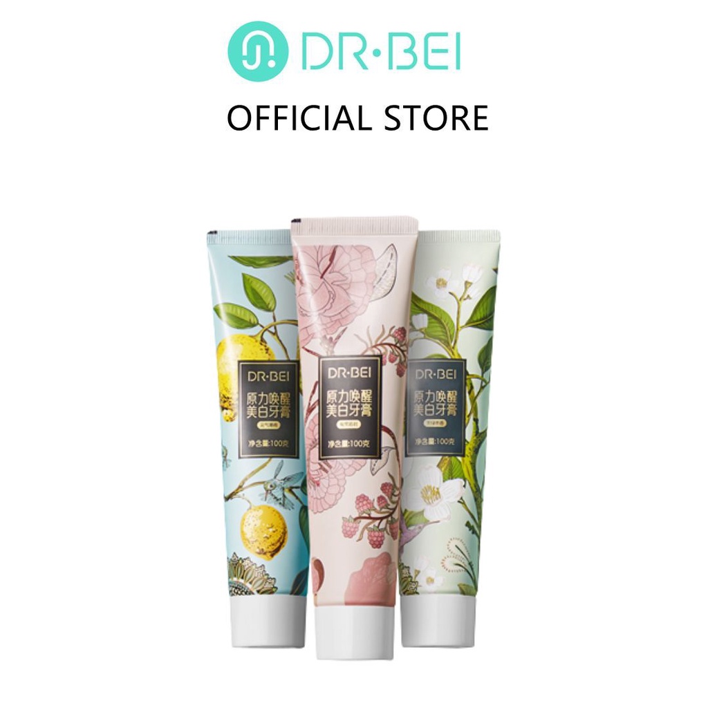 Dr Bei Force Awakening Enzyme Whitening Toothpastes Ubat Gigi 3 Flavor ...