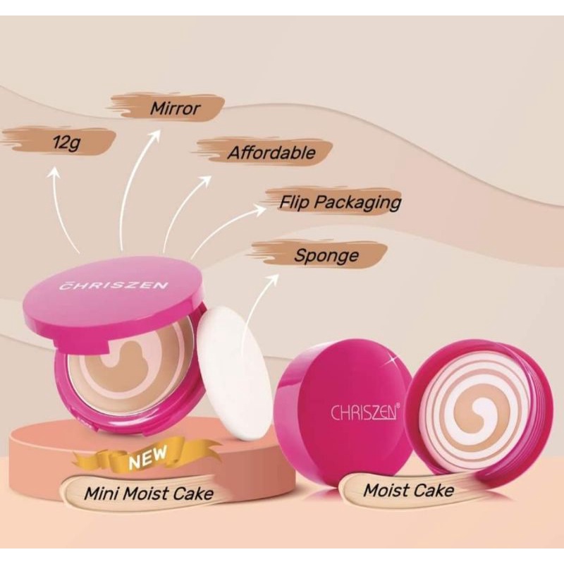Mnini Moist Cake Tiada Free Ampoule Shopee Malaysia