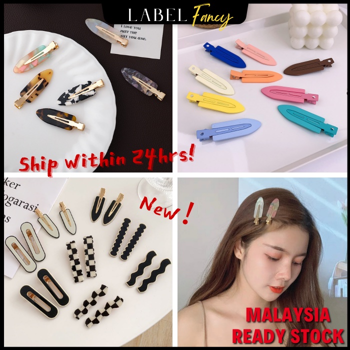 Seamless Hair Pin Korean Style Hairpin for Women Fringe Makeup Hair ...