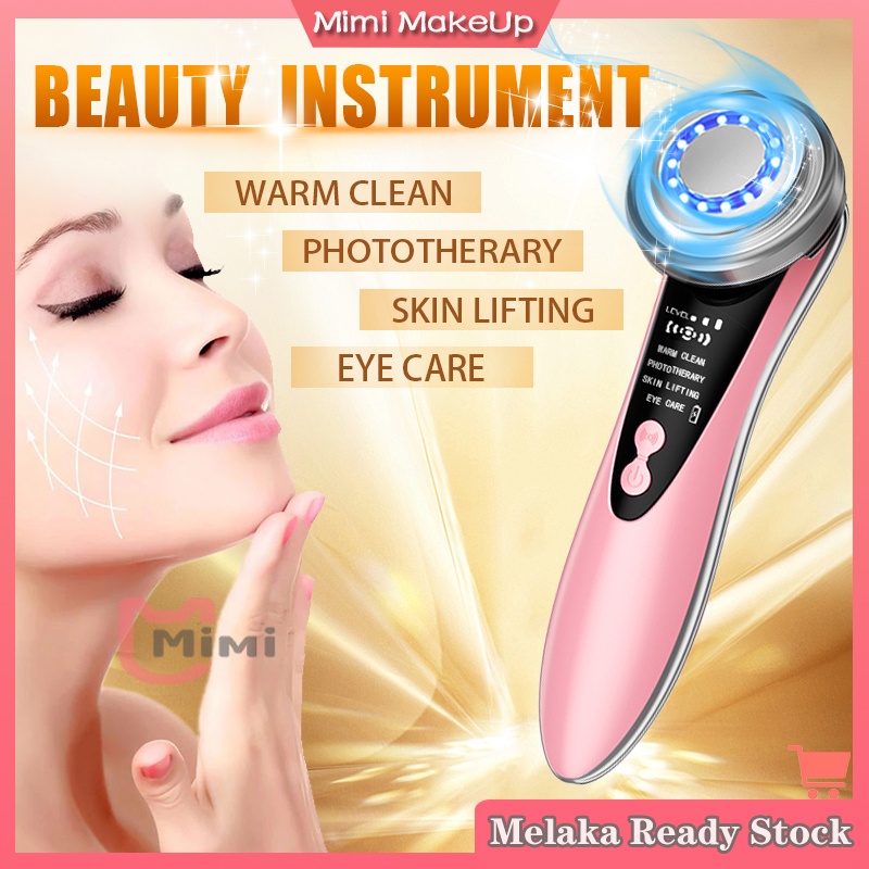 Beauty Instrument Facial Cleansing Skin Care Device Iontophoresis ...