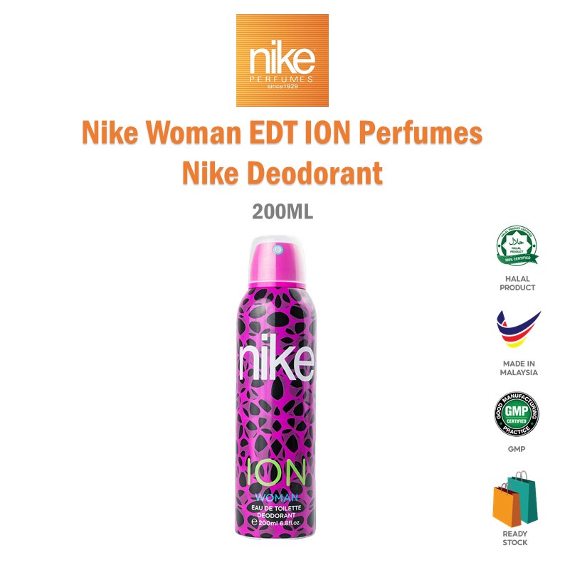 Nike Women EDT ION Perfumes Nike Deodorant 200ml Antiperspirant Long ...