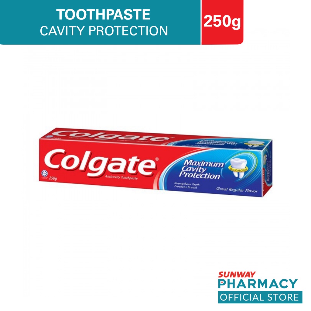 Colgate Toothpaste Max Cavity Protection Great Regular Flavour 250g ...