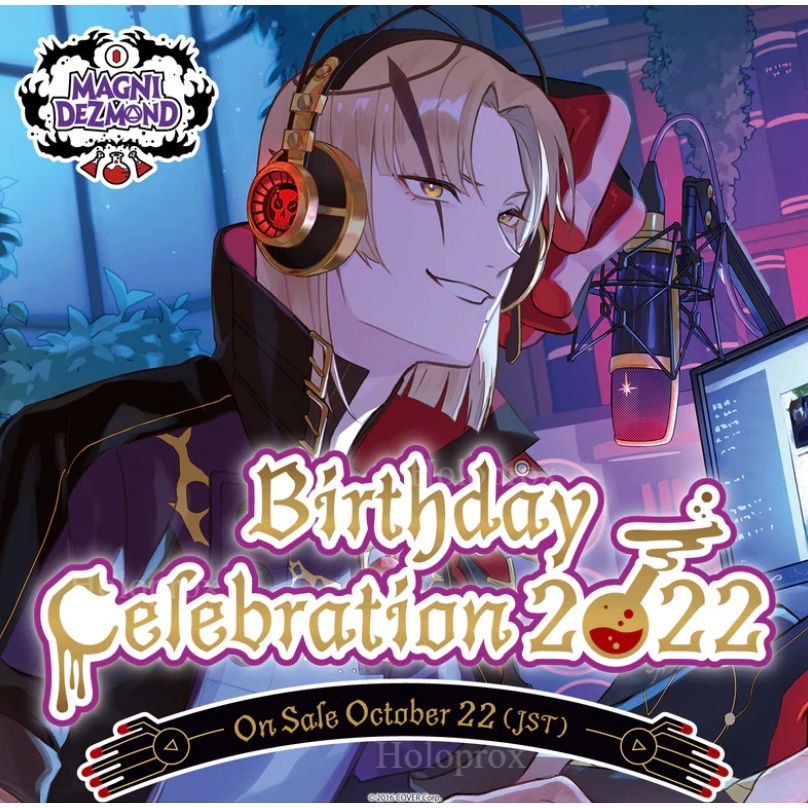 [Pre Order 28/11] Holostars English Magni Dezmond Birthday Celebration ...