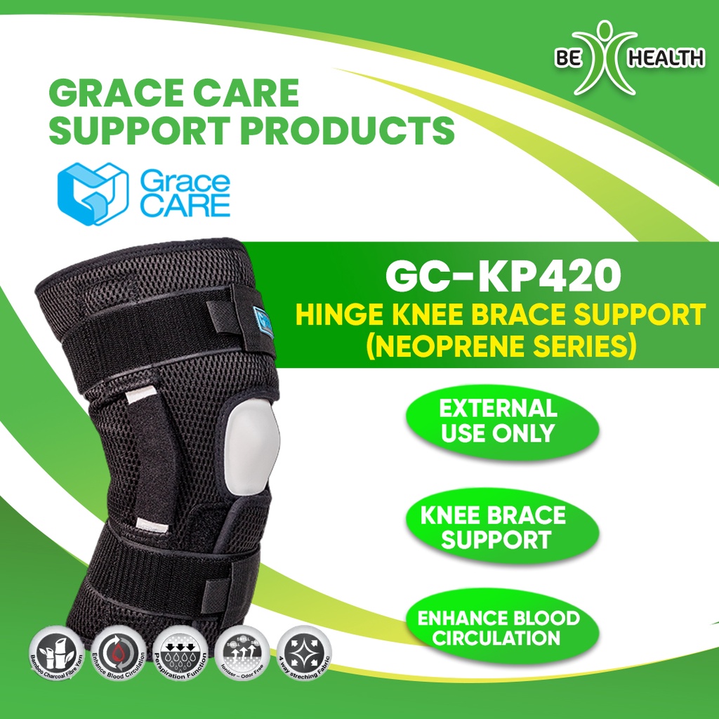 Grace Care Nano Tech Hinge Knee Brace/Pendakap Lutut Engsel Nano Tech ...