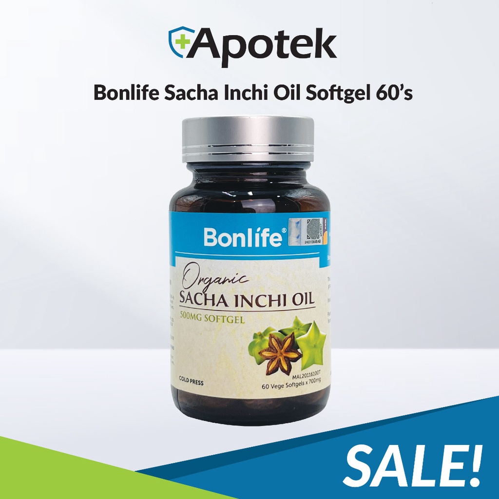Bonlife Organic Sacha Inchi Oil Vege Fish Oil Omega 3 Omega 6 Omega 9 ...