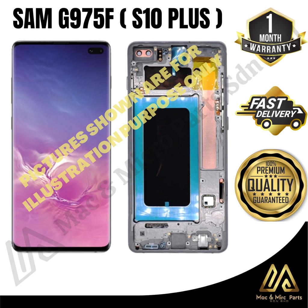 SAMSUNG G975F ( S10 PLUS ) ORIGINAL FULLSET LCD TOUCH DIGITIZER ...