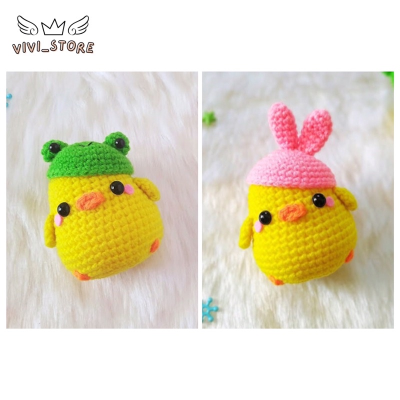 [E-PDF] Crochet Amigurumi Pattern | Baby Chick 2 in 1 | Shopee Malaysia