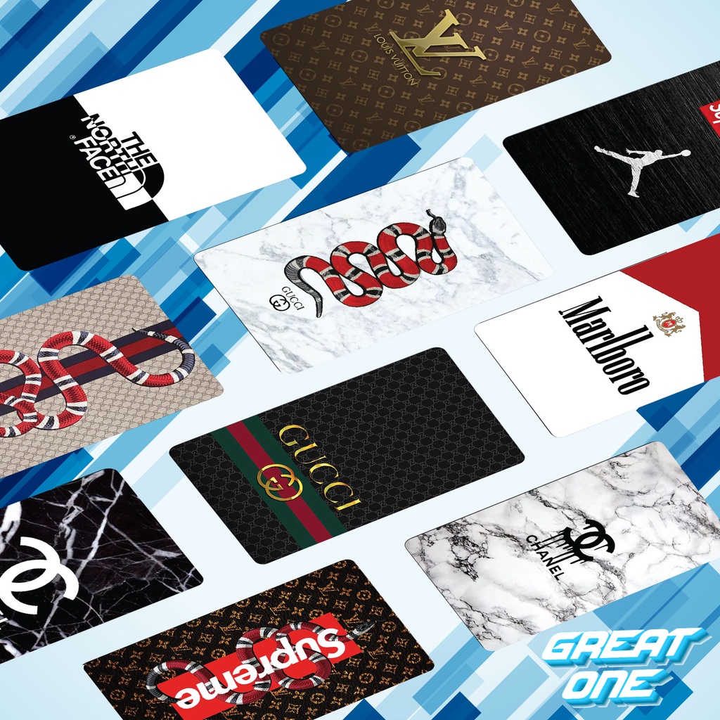 Brand Sticker Card Cover Skin Access Touch n Go Skin ATM Bank Debit ...
