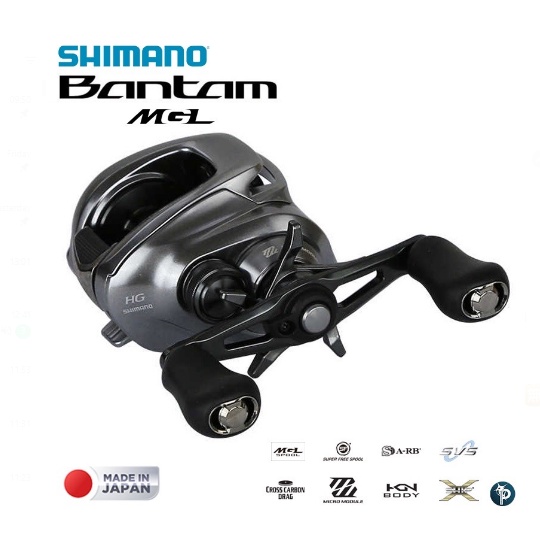 🇯🇵 2022 SHIMANO BANTAM MGL BAITCASTING REEL MADE IN JAPAN | Shopee Malaysia