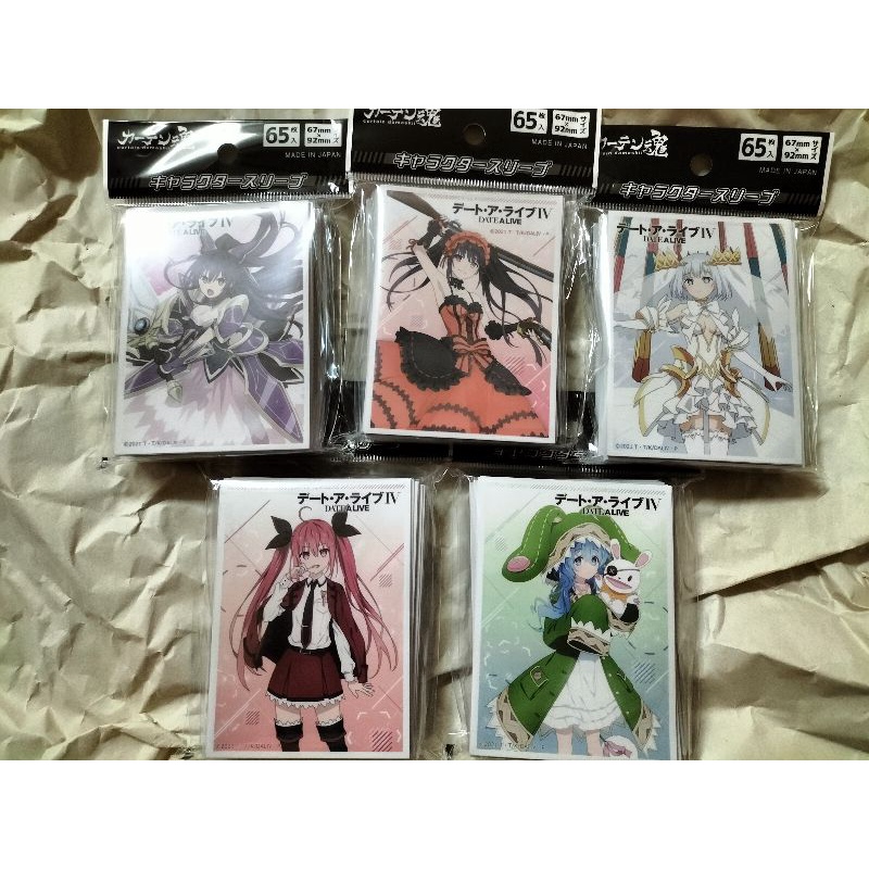 Curtain Damashii Date A Live IV Sleeve 約會大作戰 卡套 | Shopee Malaysia