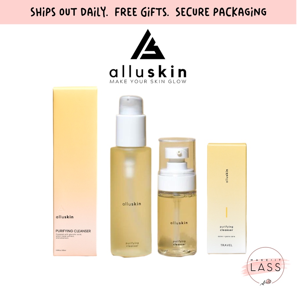 𝘼𝙇𝙇𝙐𝙎𝙆𝙄𝙉 Purifying Cleanser | Shopee Malaysia