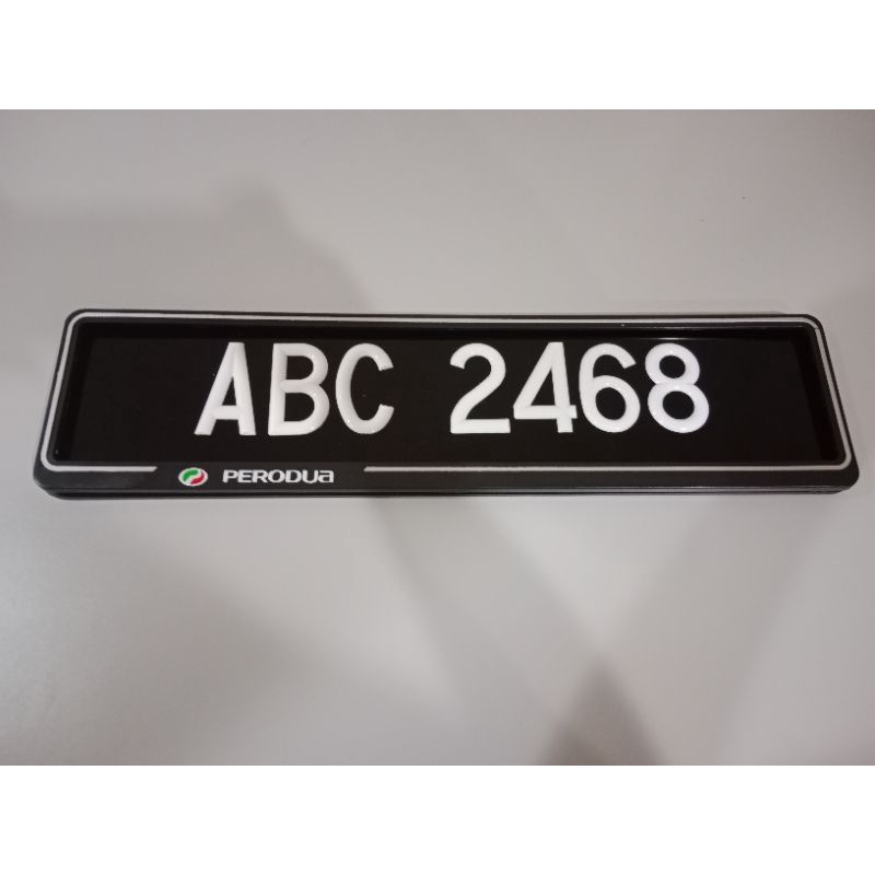 PROTON PLATE FRAME (COVER NUMBER VEHICLE CAR) | Shopee Malaysia