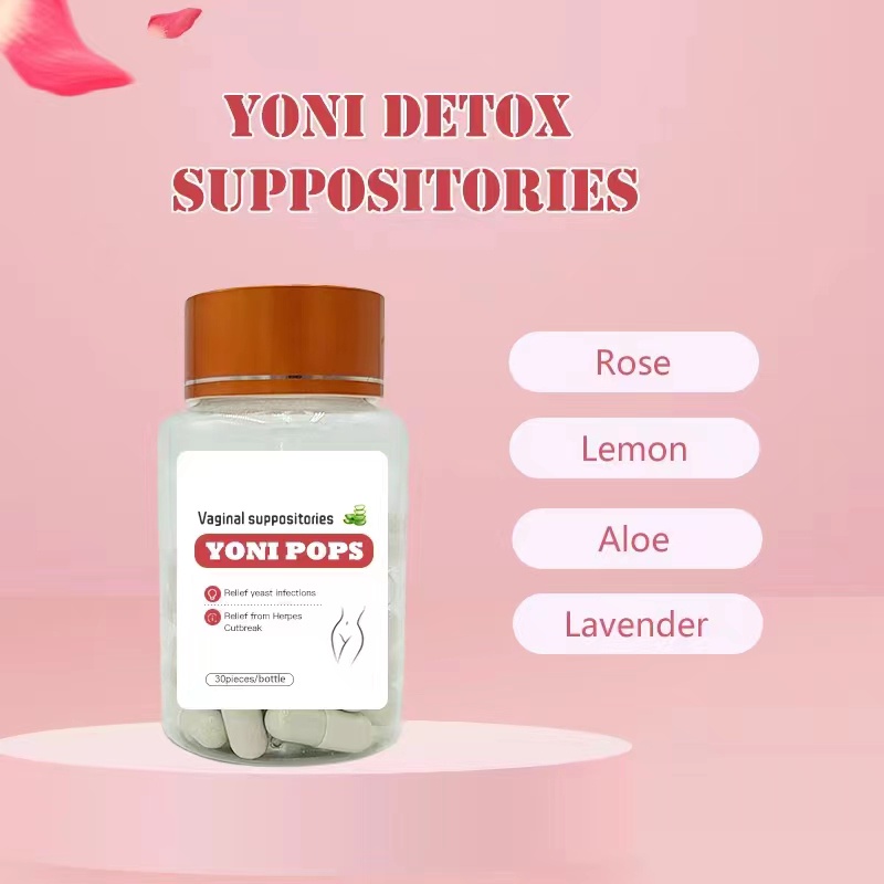 Natura Herbs Boric Acid Suppositories Vaginal Detox Capsules Yoni