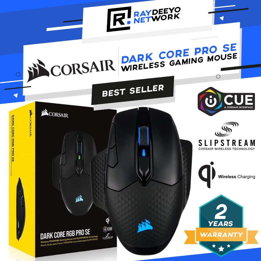 CORSAIR DARK CORE RGB PRO / DARK CORE RGB PRO SE Wireless Gaming Mouse ...