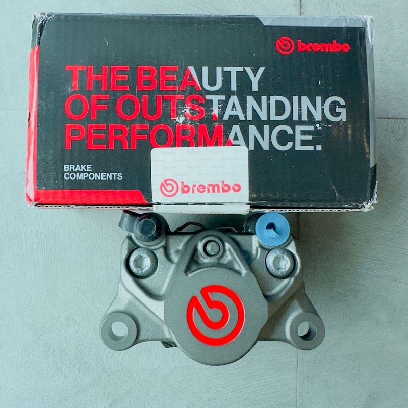 Brembo 100%Original P34 Red Logo 2pot Caliper Made In Italy | Shopee ...