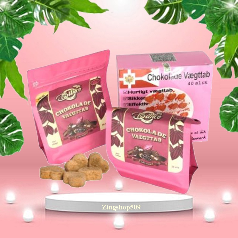 Chokolade Vaegttab weight loss chocolate candy, new pink version, fast ...