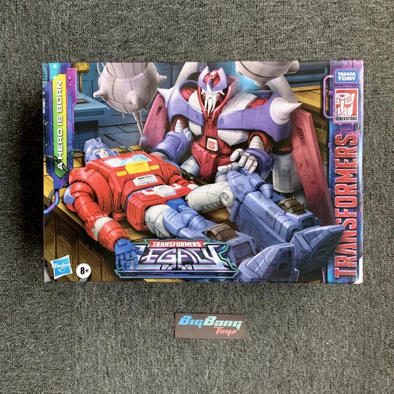 Hasbro Transformers Legacy A Hero is Born Alpha Trion & Orion Pax 2 ...