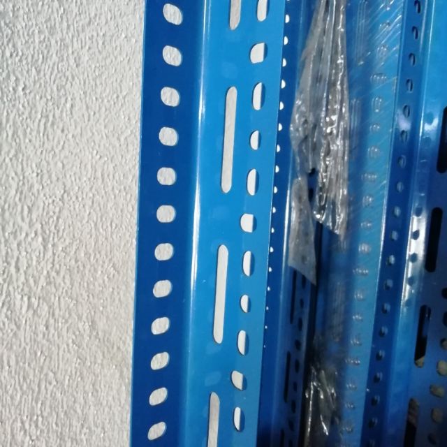 Heavy Duty Slotted Angle Bar 1 Feet - 6 Feet /Besi Rak Lubang 1 Kaki ...