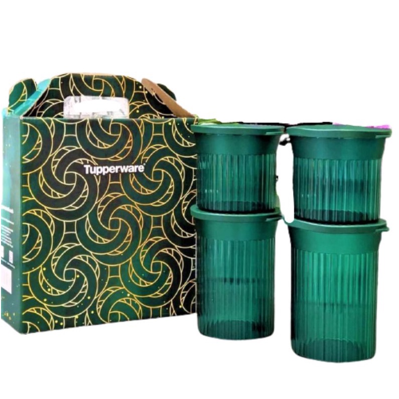 Tupperware Elegant Set ( Round ) LIMITED READY STOCK Hari Raya Cookies ...
