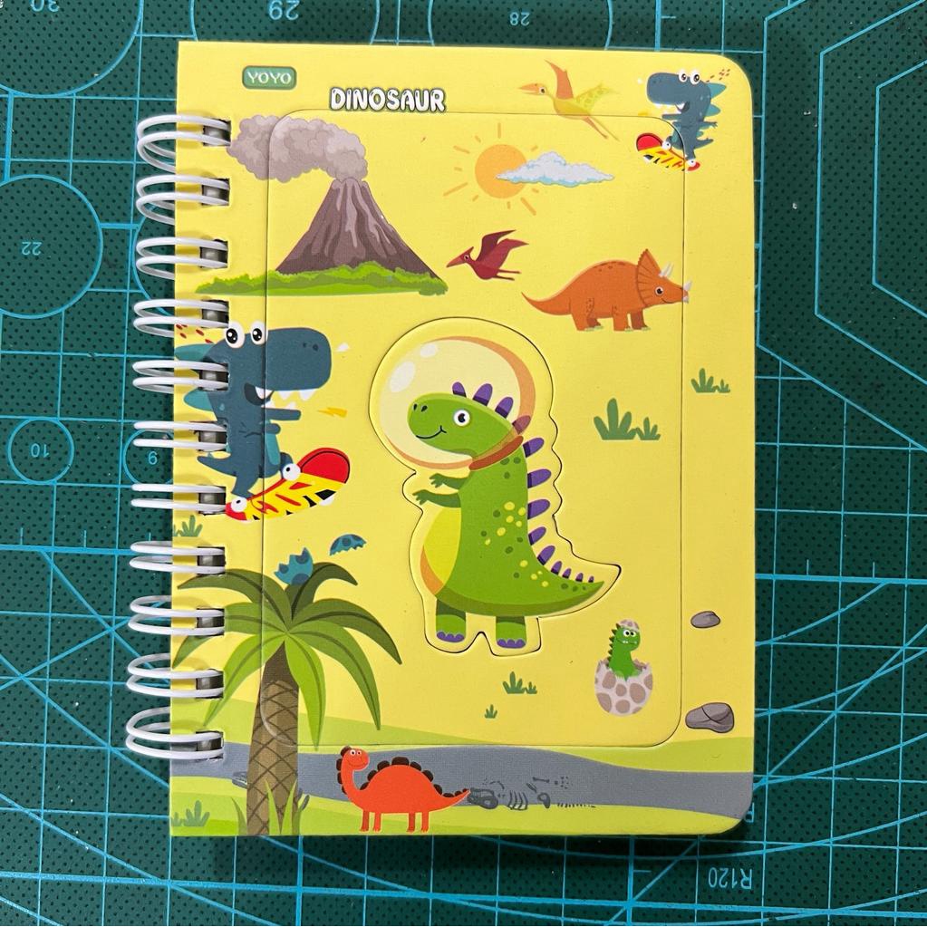 Astronaut Dino Dinasour Animal Sea Cute Cartoon Notebook Mini Pocket ...
