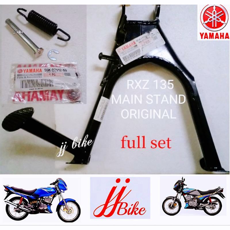 RXZ MAIN STAND FULL SET ( ORIGINAL) RXZ135 side stand/ main stand ...