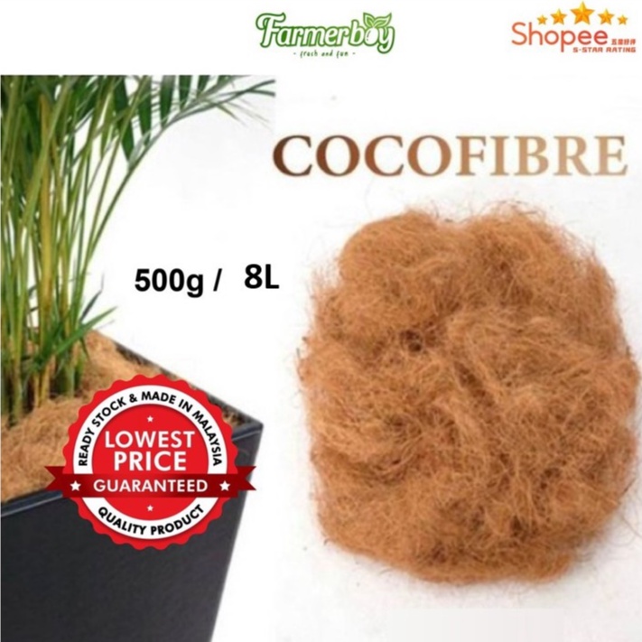 Coconut Coco Long Fiber Cocofibre / Sabut Kelapa 椰丝纤维 8L | Shopee Malaysia