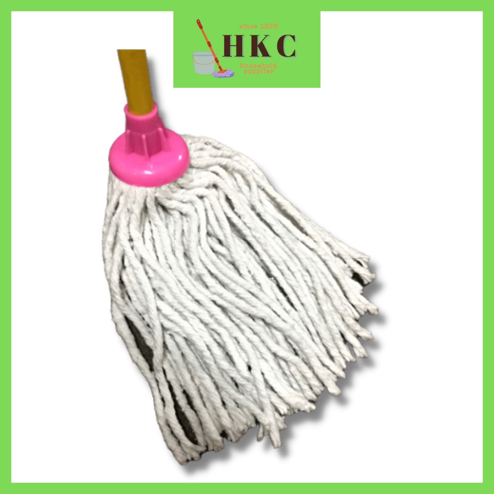 White Cotton Mop Mop Lantai Warna Cotton Floor Mop HEAD ONLY 拖地抹 ...