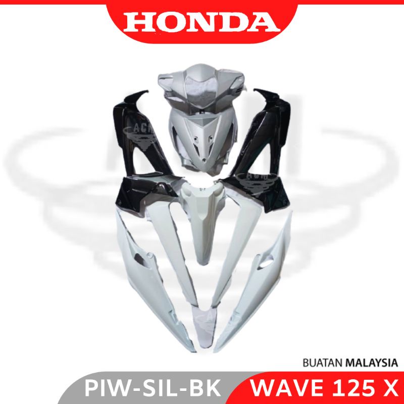 WAVE125x W125x wave125 ultimo WAVE 125X BODY SET COVER SET THAILOOK ...
