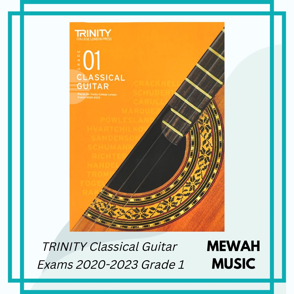 TRINITY Classical Guitar Exams From 2020 - Grade 1 | Shopee Malaysia