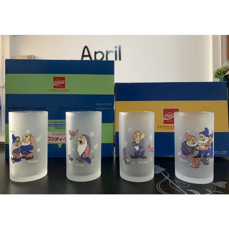 Coca Cola The Seven Dwarfs Coke Glass | Shopee Malaysia