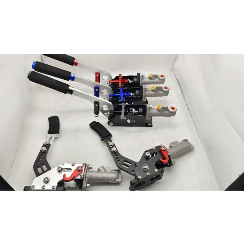 Universal New Racing Hydraulic Drift Handbrake---Silver Red Blue Black ...