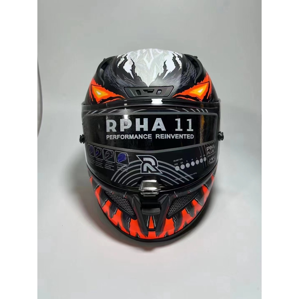 HJC RPHA 11 ANTI VENOM GENERATION 4 FOUR MARVEL EDITION FULL FACE ...