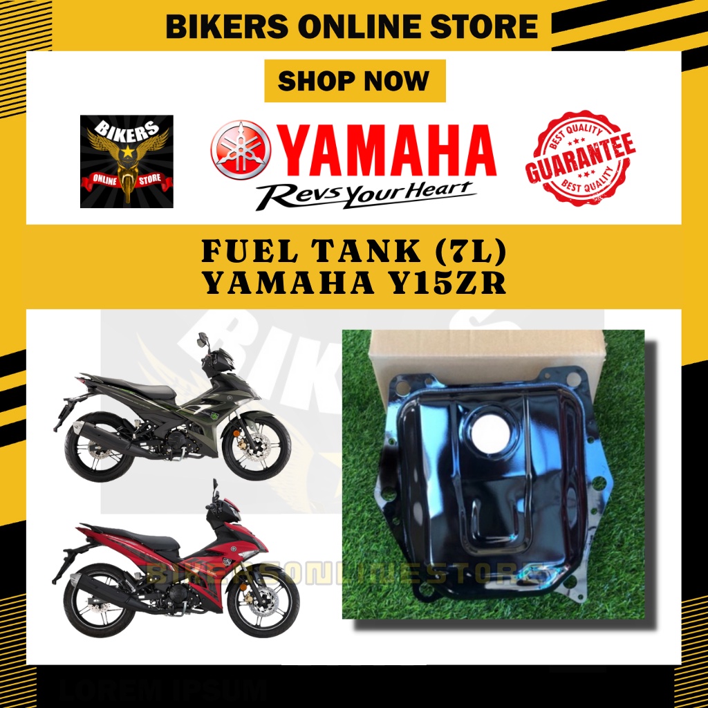 FUEL TANK 7L YAMAHA Y15ZR YSUKU Y15 100% BEST GUARANTEED TANGKI MINYAK TANK PETROL 7 LITERS ...