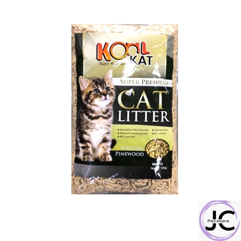 Kool Kat Super Premium Cat Litter (CARBON) 10kg | Shopee Malaysia