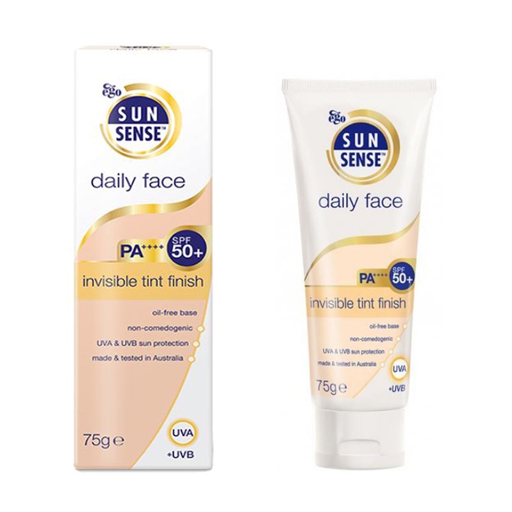 EGO SUNSENSE DAILY FACE INVISIBLE TINT FINISH SPF50 100ML | Shopee Malaysia