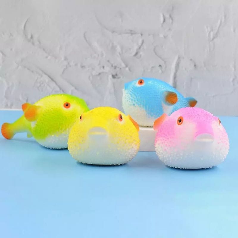 Cute Squeeze Puffer Fish Squishy Toy | Shopee Malaysia