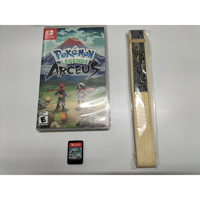 Pokemon Arceus with paper fan Nintendo switch Eng/Chi | Shopee Malaysia
