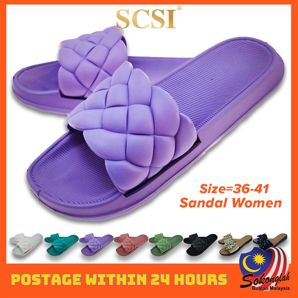 SCSI Sandal Women Sandal Wanita / Selipar Perempuan / Selipar Wanita ...