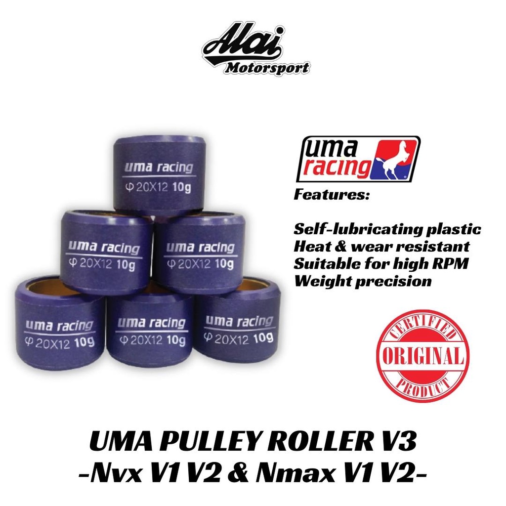 UMA RACING ROLLER NVX V1V2 NMAX V1V2 | Shopee Malaysia