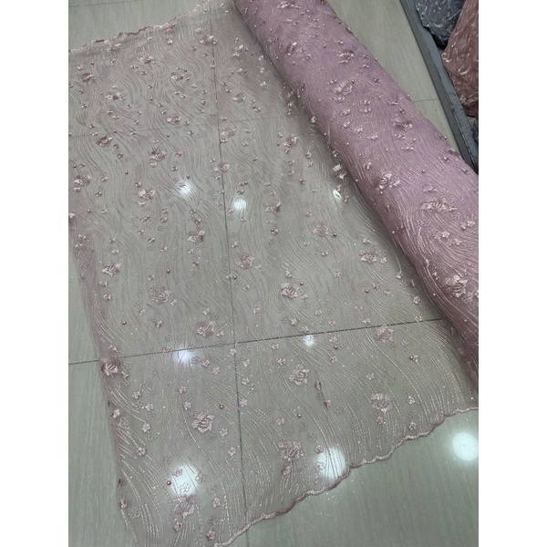 F 15 Series Motif Embroidered Tulle | Shopee Malaysia