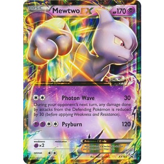 Mewtwo EX - XY183 - Promo Pokemon XY Promos | Shopee Malaysia
