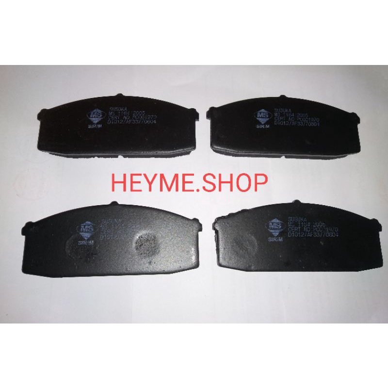 NISSAN VANETTE C20 BRAKE PAD FRONT D1012 | Shopee Malaysia